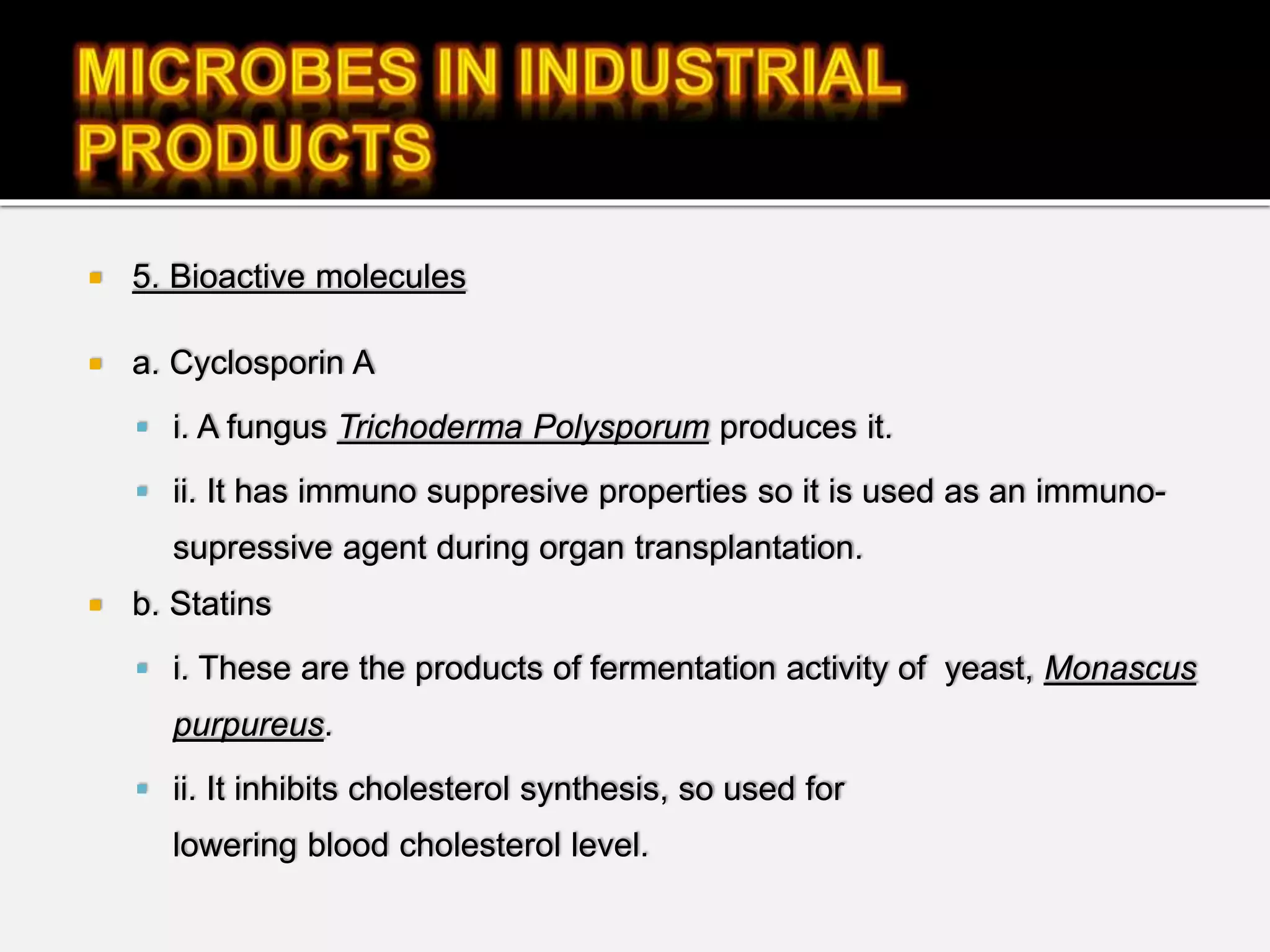 Microbes in human welfare | PPT