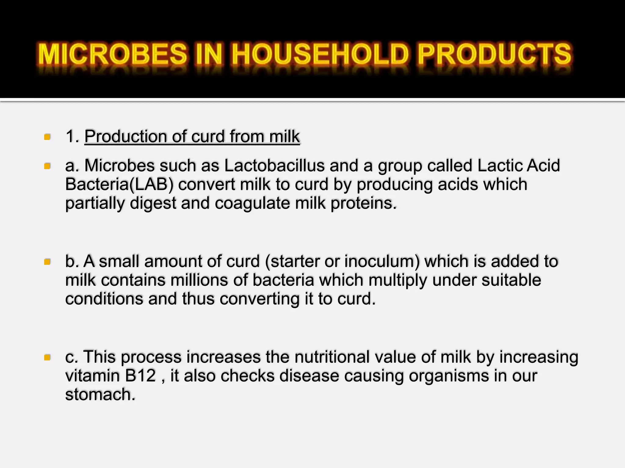 Microbes in human welfare | PPT