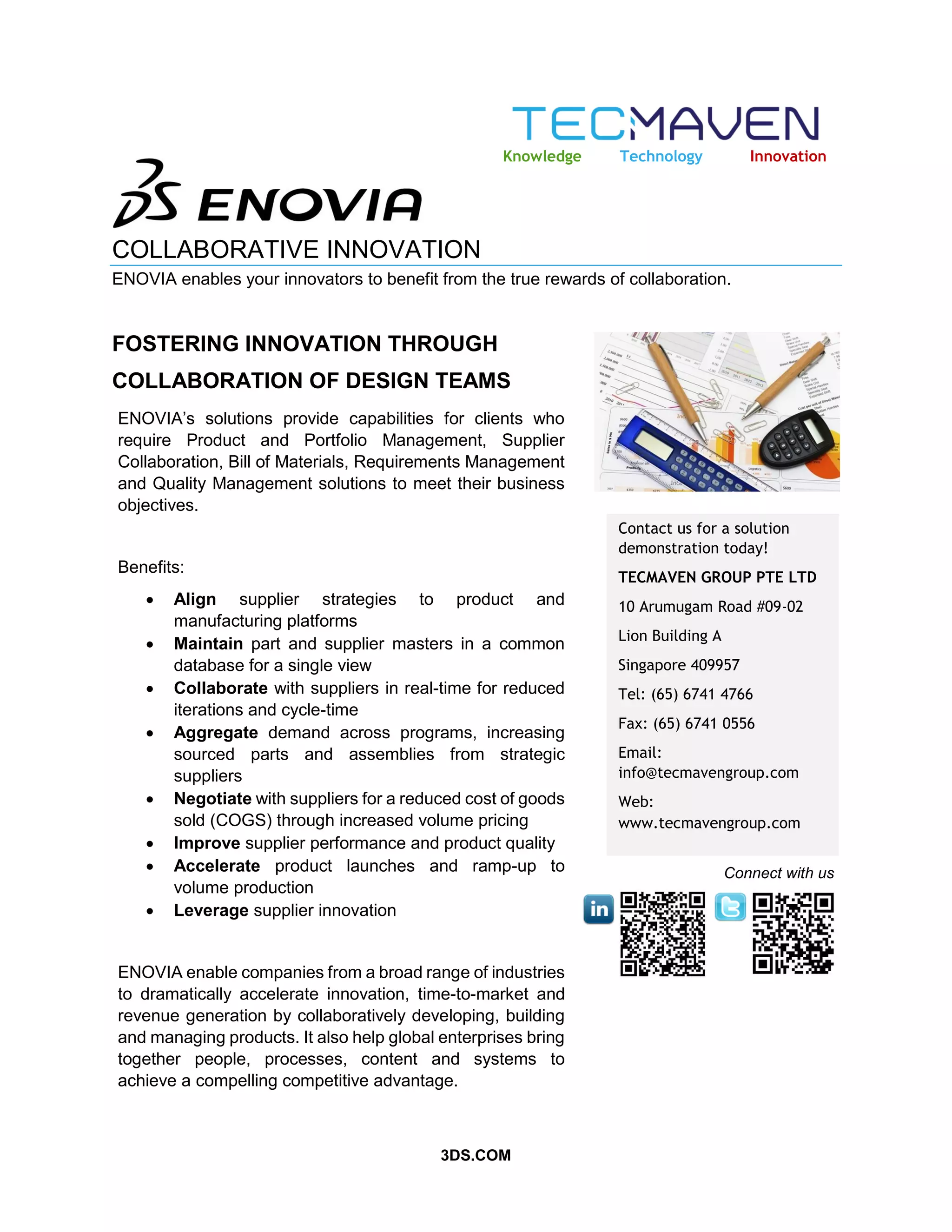 ENOVIA | PDF