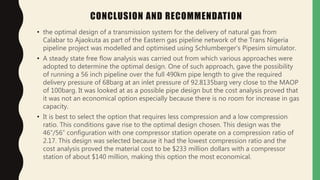 Optimal Design of a natural gas transmission system | PPTX | Physics ...