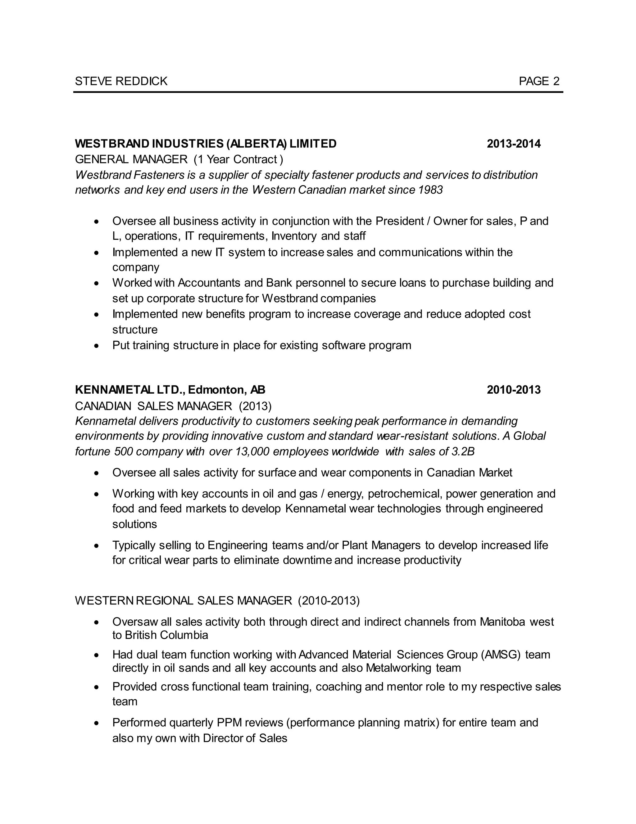 Steve Reddick resume FY 16 [1] | DOCX