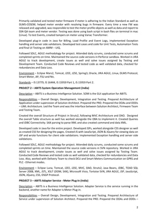 Sarada Ojha CV | PDF