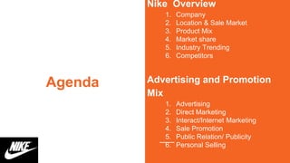 NIKE Inc and Brand Promotion | PPTX