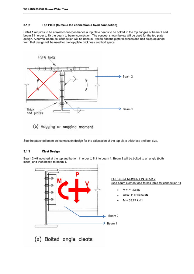 Foundation Reinforcement Calcs & Connection Calcs | PDF
