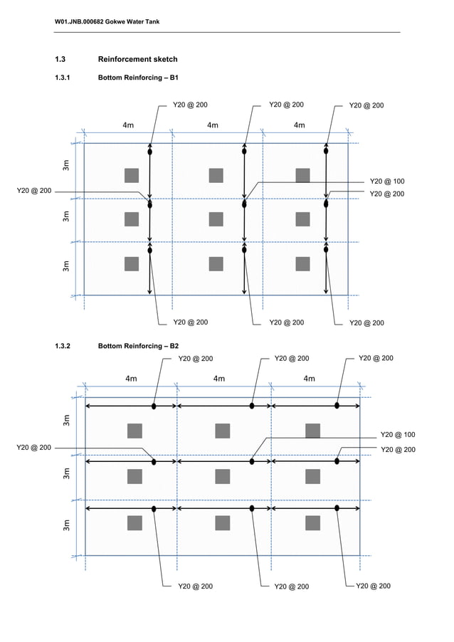 Foundation Reinforcement Calcs & Connection Calcs | PDF