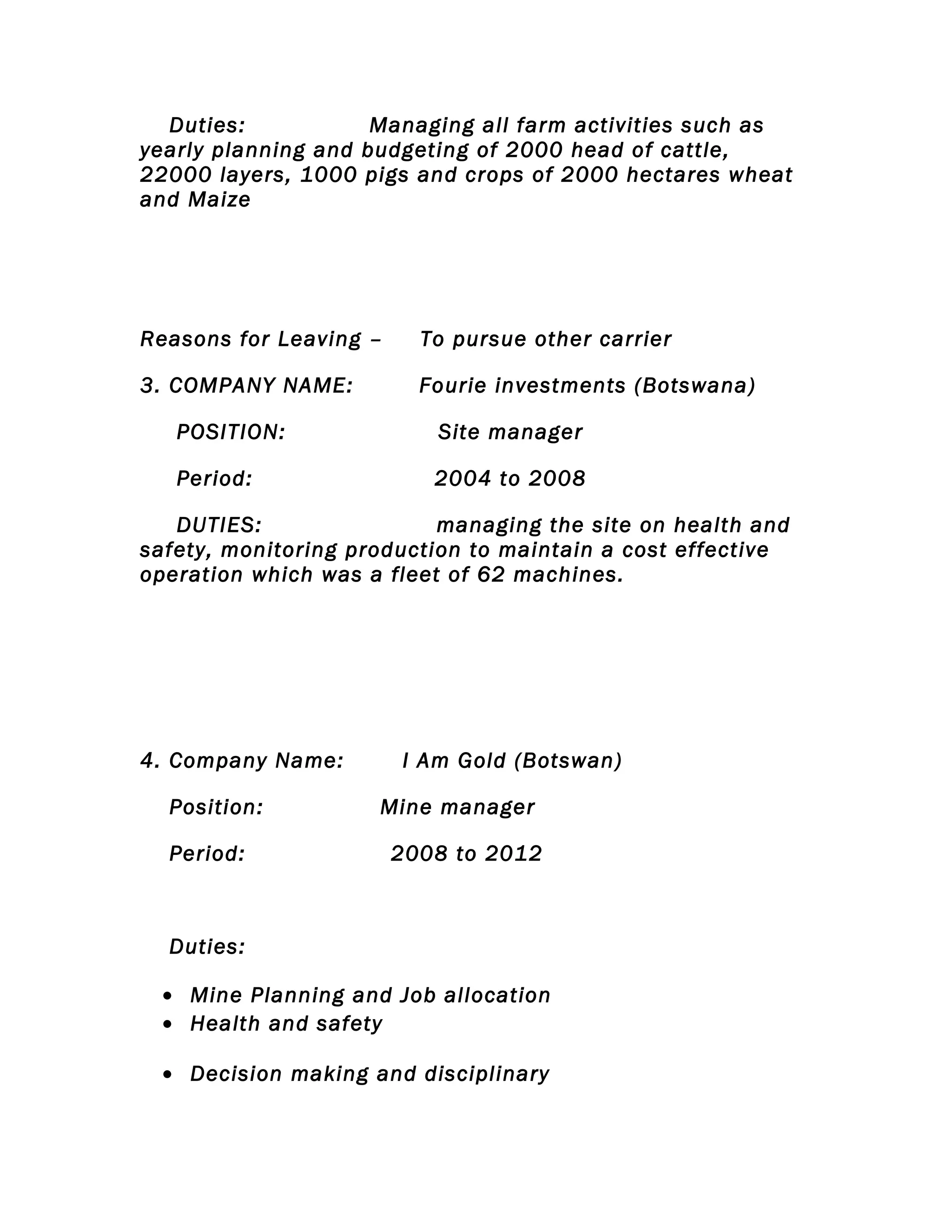 CURRICULUM Mike | DOC