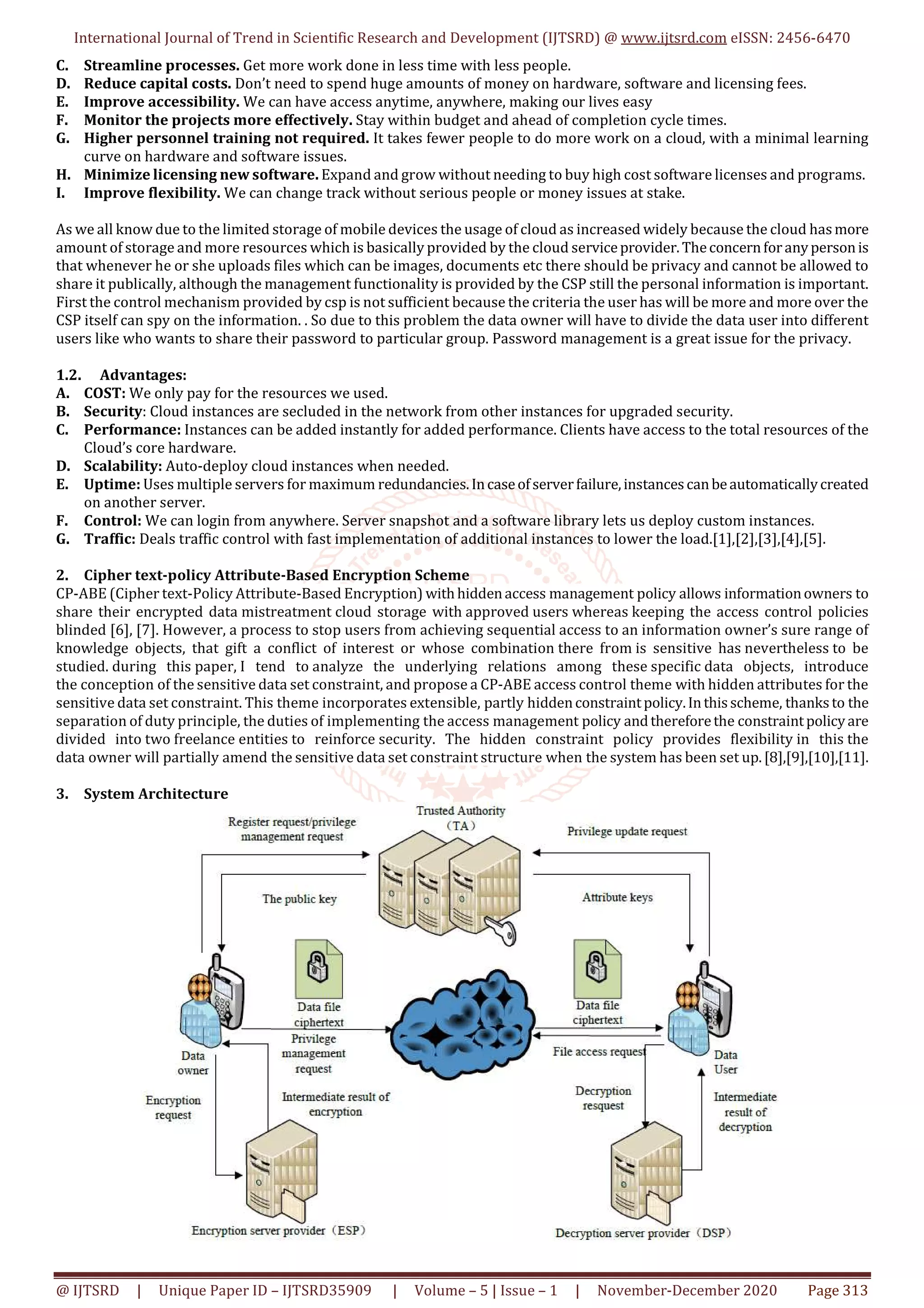 An Efficient And Safe Data Sharing Scheme For Mobile Cloud Computing Pdf