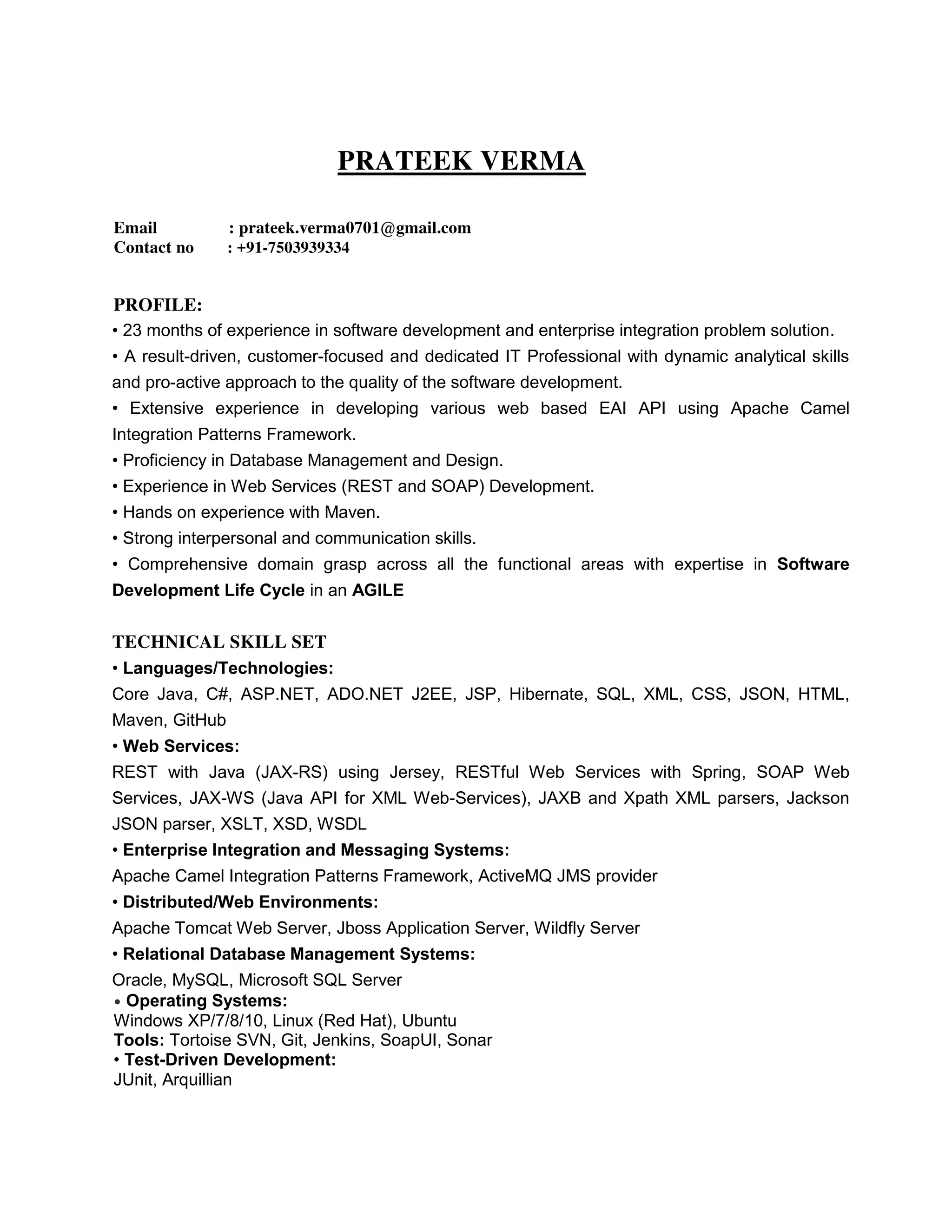 prateek_verma_resume | PDF