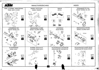 manual ktm 520 | PDF
