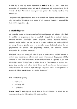 summer training report (2) | DOCX | Computing | Technology & Computing