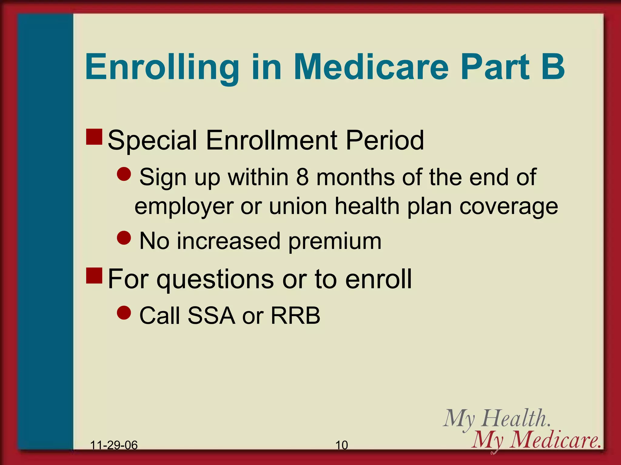 Medicare Parts A thru D | PPT