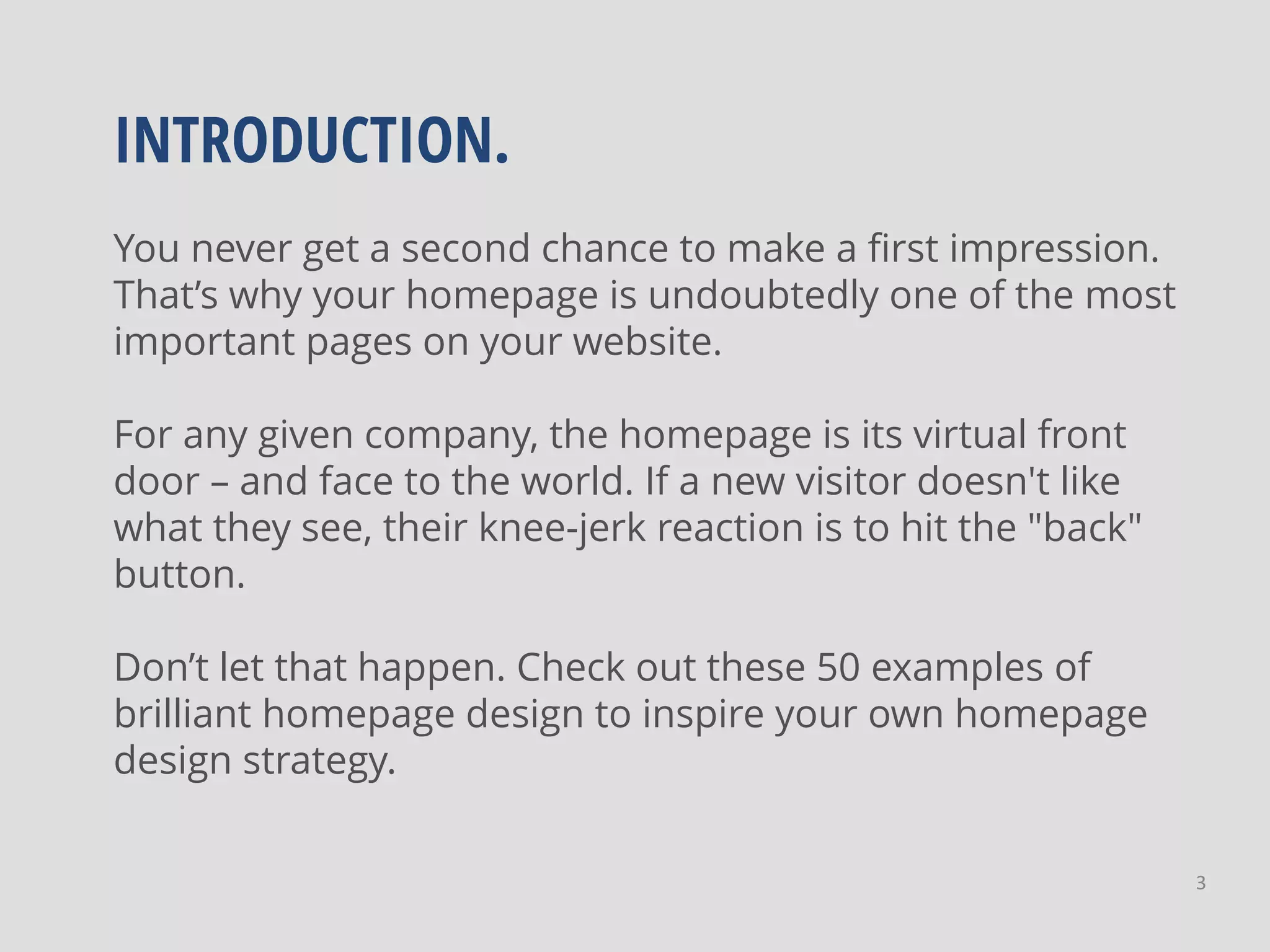 54 Brilliant Homepage Designs | PPT