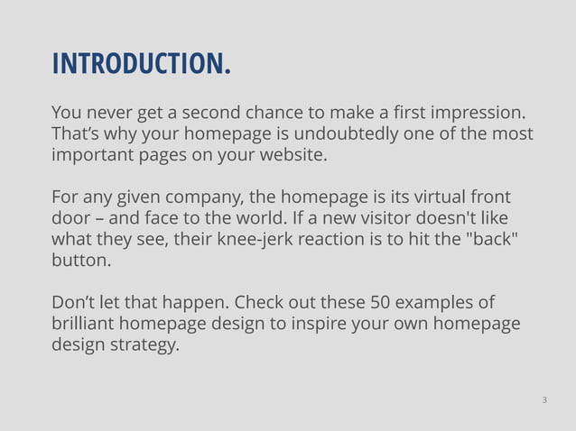 54 Brilliant Homepage Designs | PPT