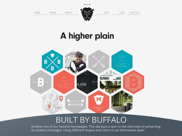 54 Brilliant Homepage Designs | PPT
