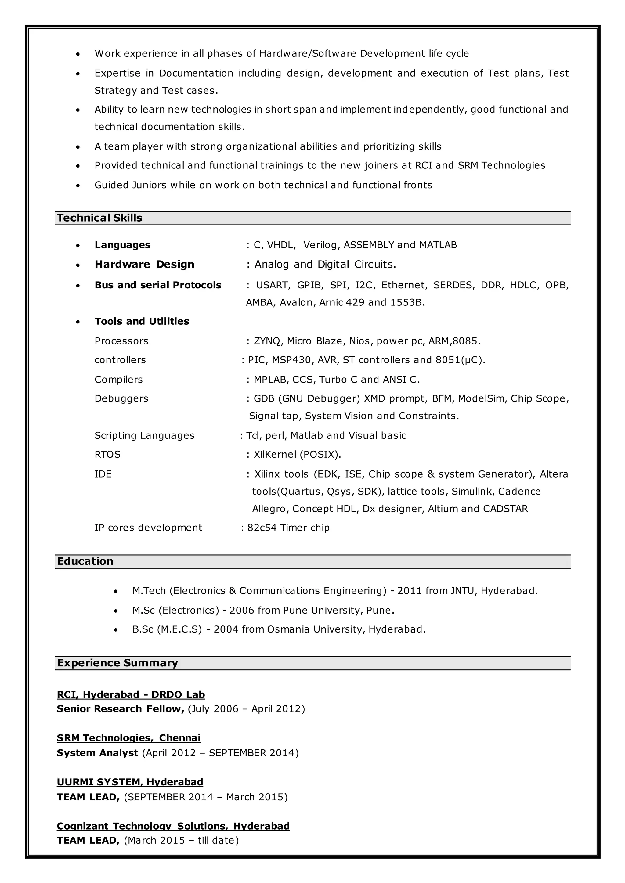 Sudhakar_Resume | PDF
