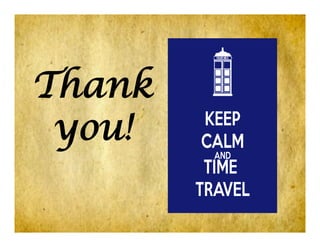 time machine presentation | PDF