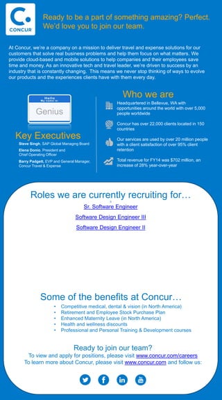 Concur Infographic | PDF