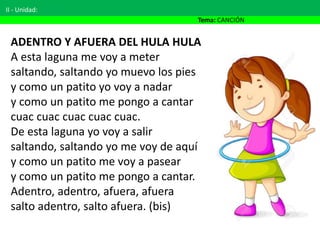 54 canción adentro y afuera | PPTX