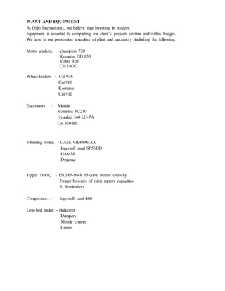 OJIJO INTERNATIONAL ..1 | PDF