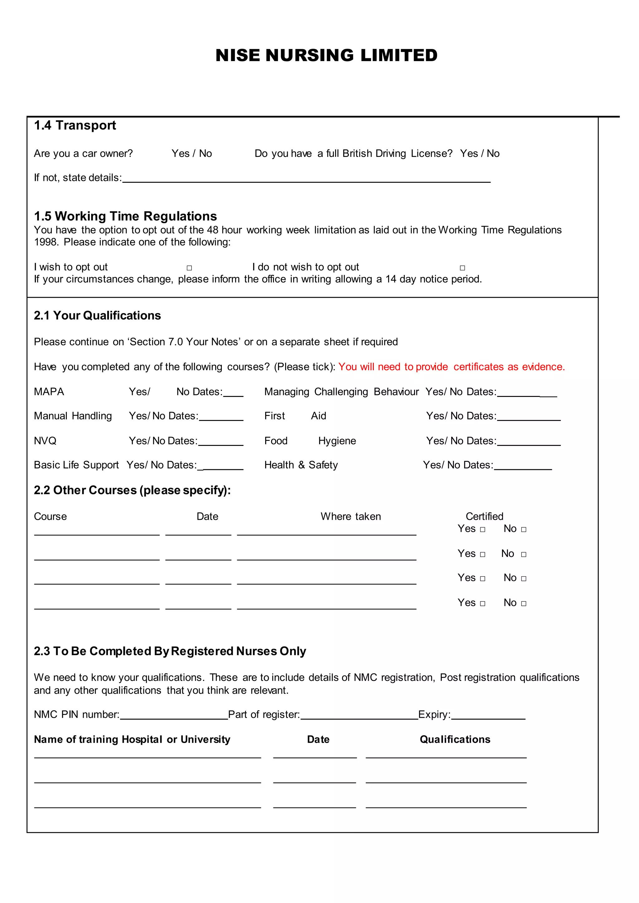 APPLICATION FORM | DOCX