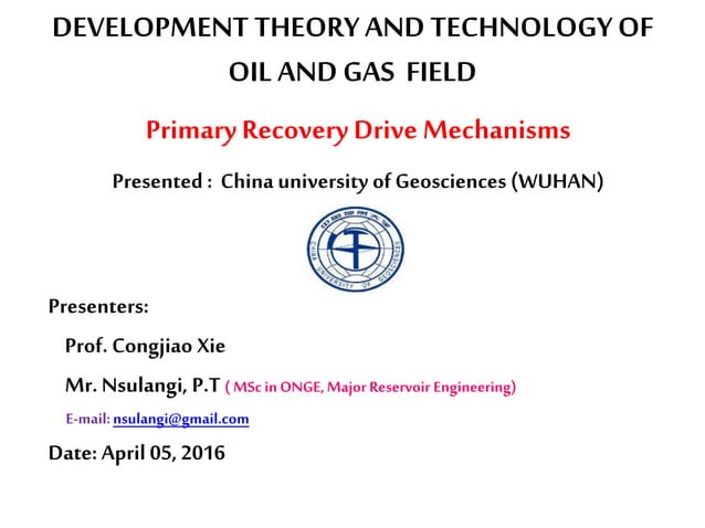 Nsulangi_Drives Mechanism_CUG | PPTX | Physics | Science