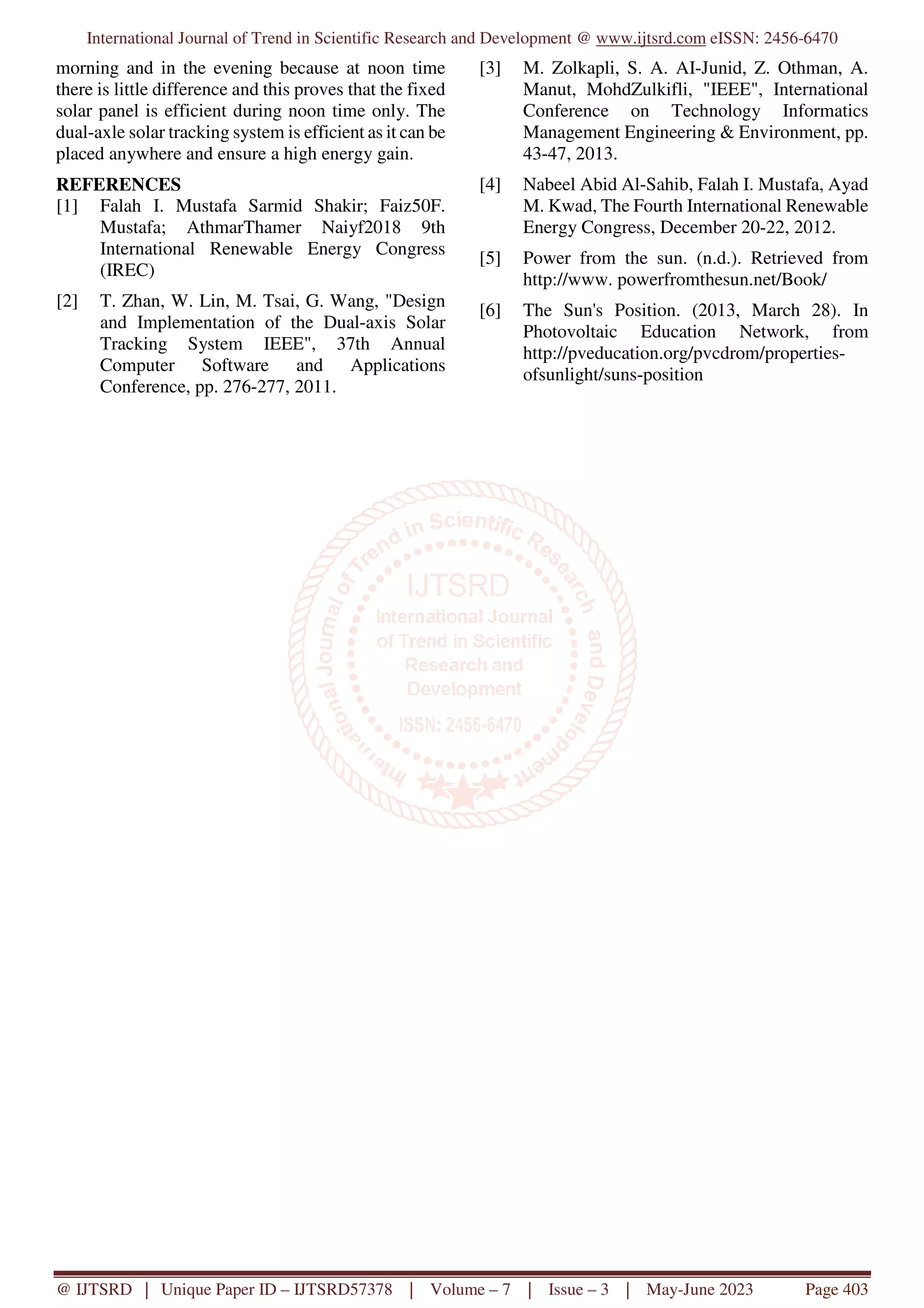 Dual Axis Solar Tracking System with Weather Sensor | PDF