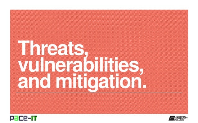 Pace IT - Threats & Vulnerabilities Mitigation Pace IT - Threats & Vulnerabilities Mitigation