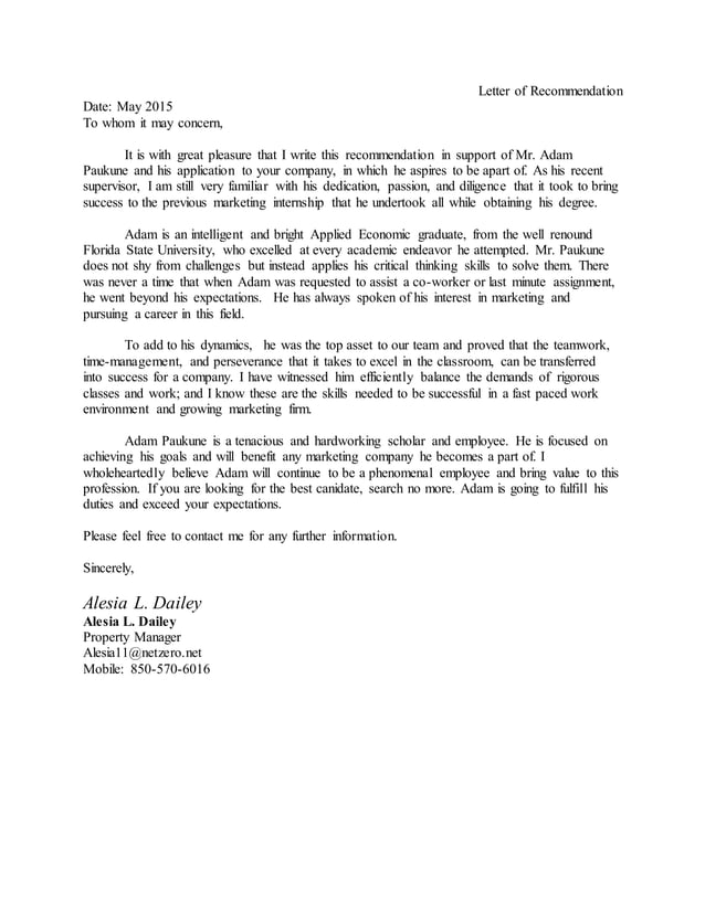 Paukune Recommendation | DOCX