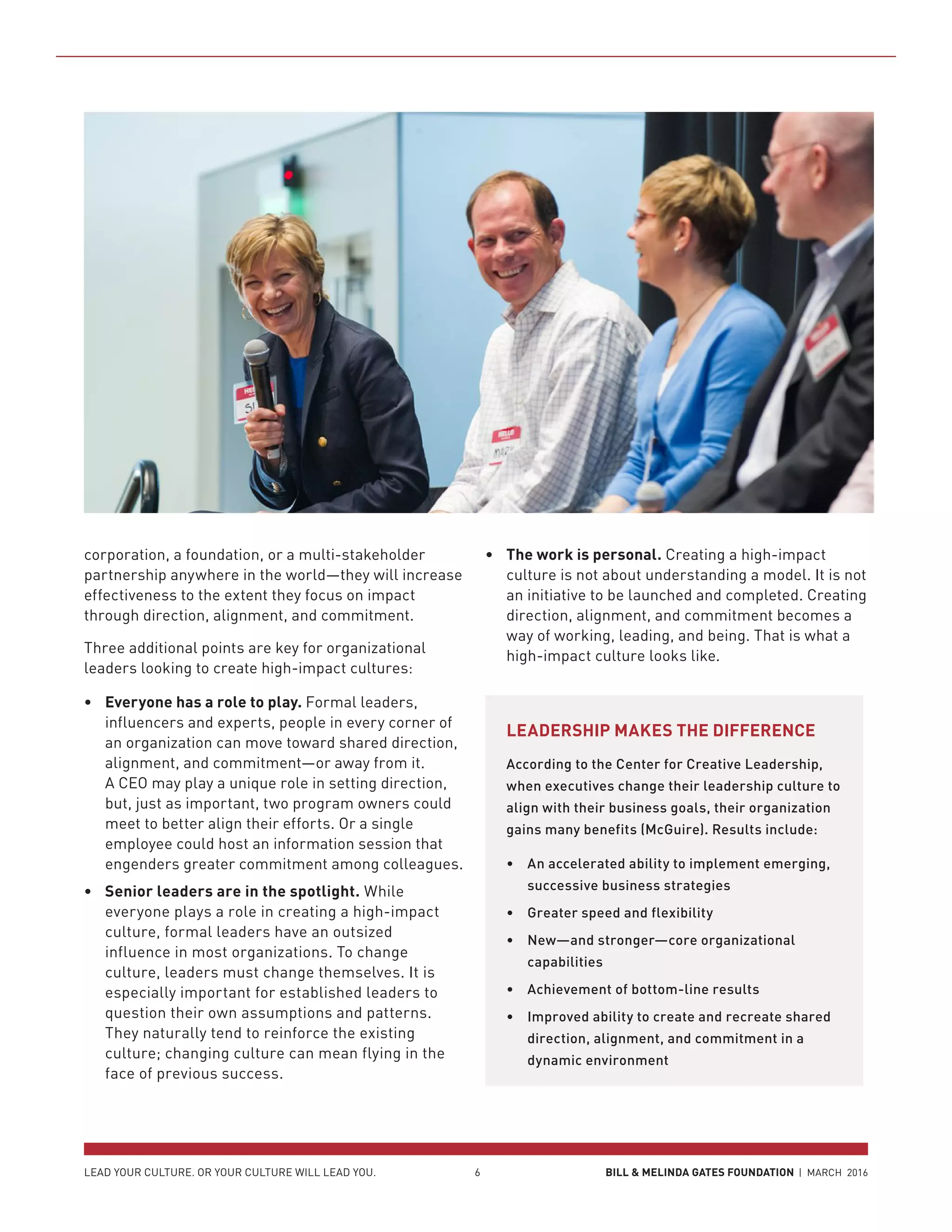 MINDSHIFTS_LeadYourCulture_final | PDF | Business Administration | Business