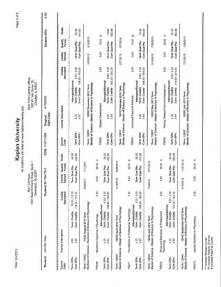 Kaplan Transcript | PDF
