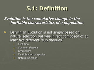 5.4 Evolution | PPT
