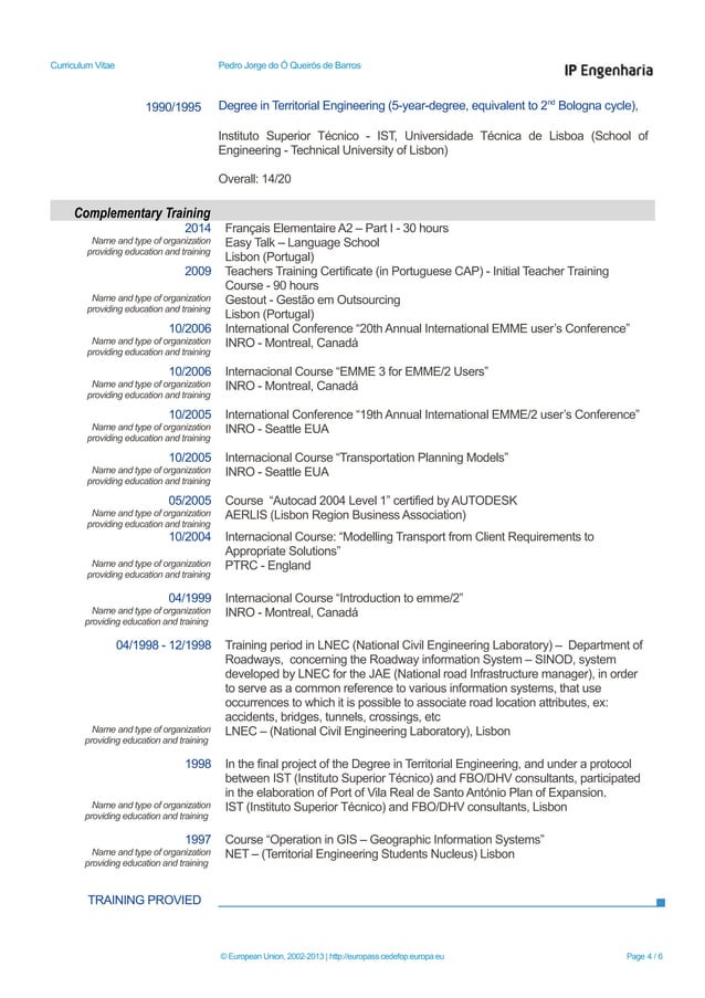 CV_Pedro_Barros_Julho_2015_EN | PDF