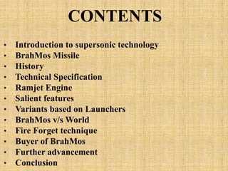 BrahMos- A Indian Fighter | PPTX