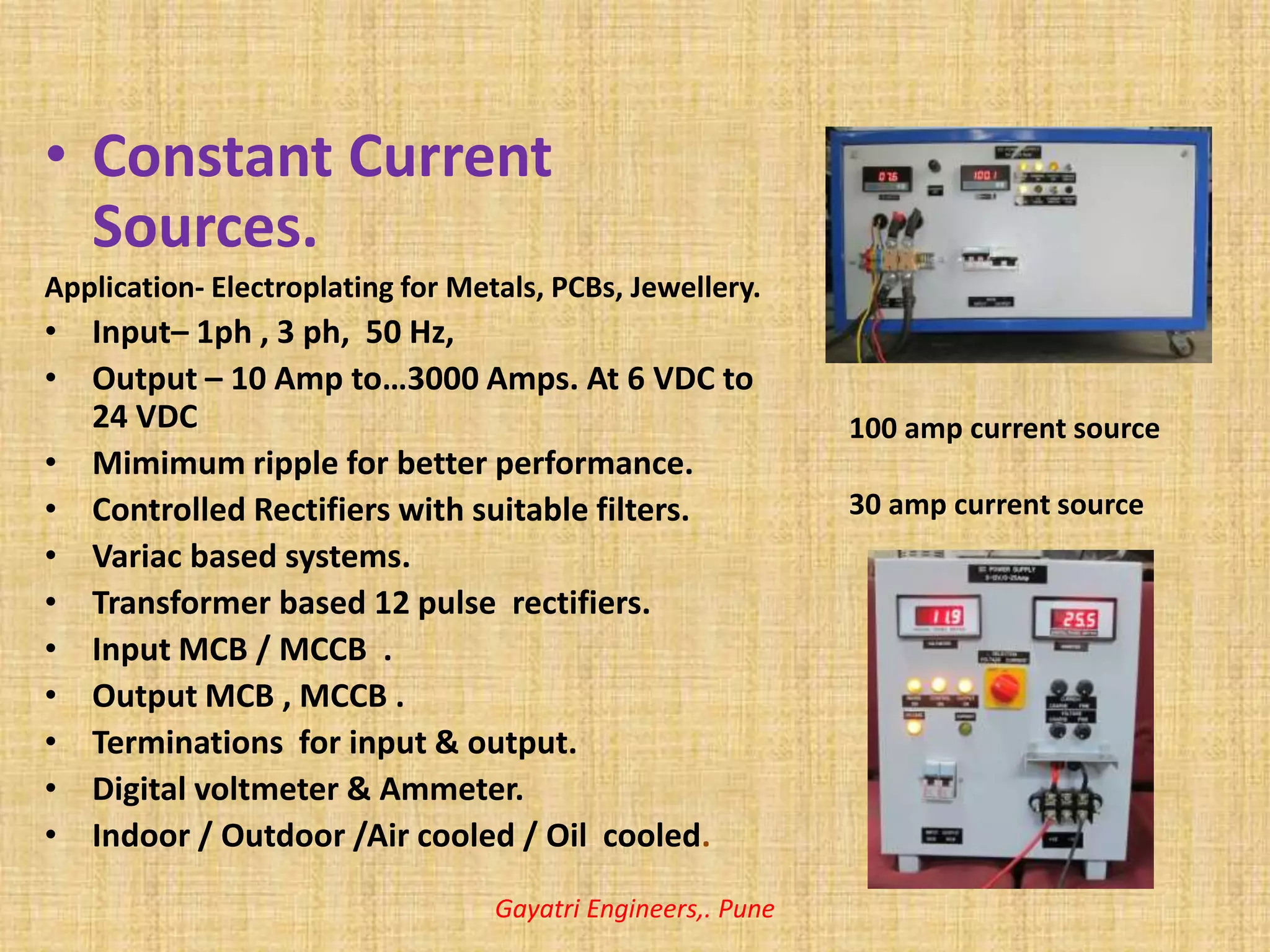 Gayatri Engineers presentation | PPTX