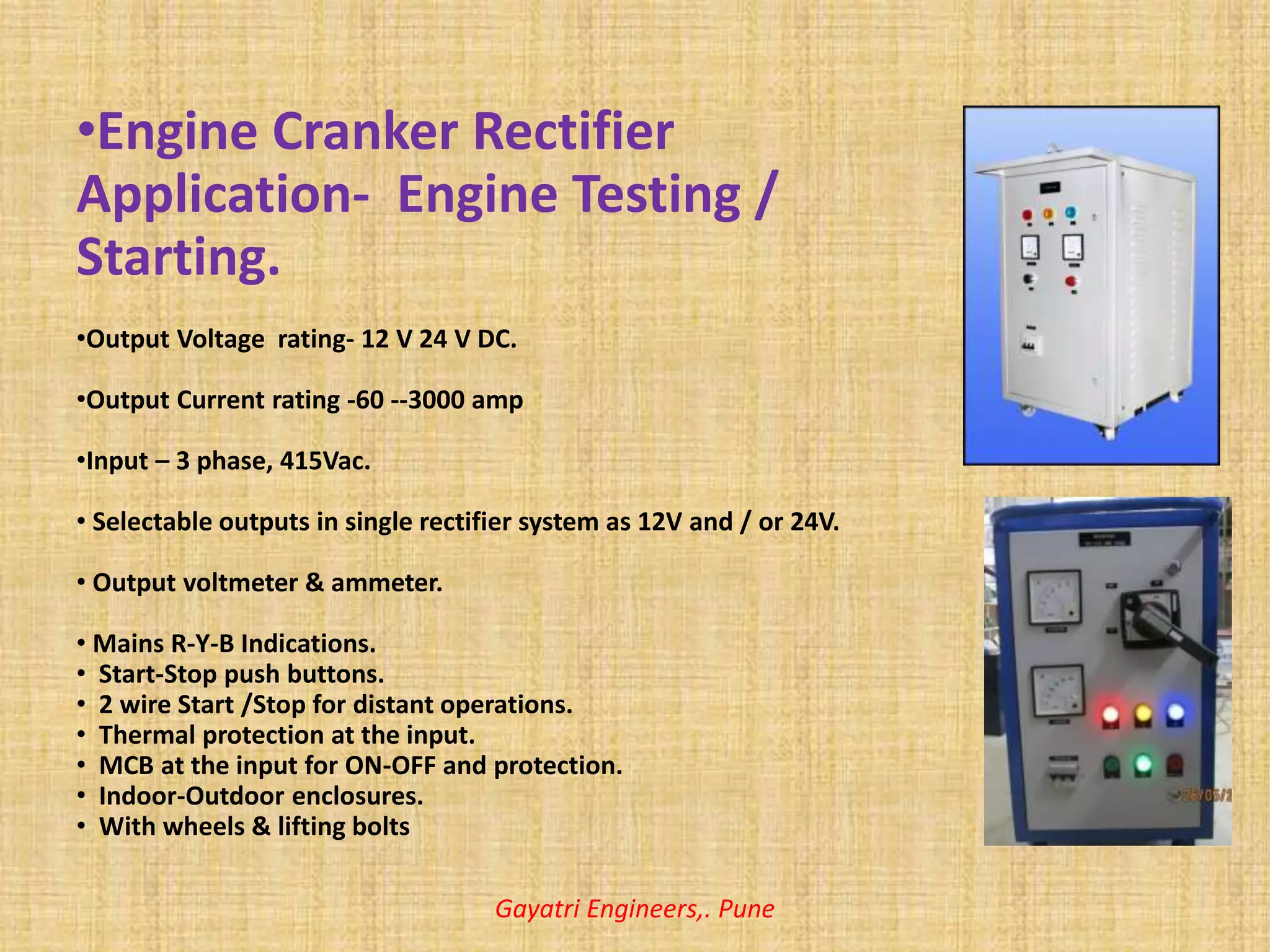 Gayatri Engineers presentation | PPTX