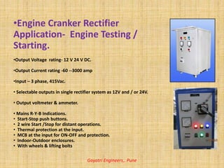 Gayatri Engineers presentation | PPTX