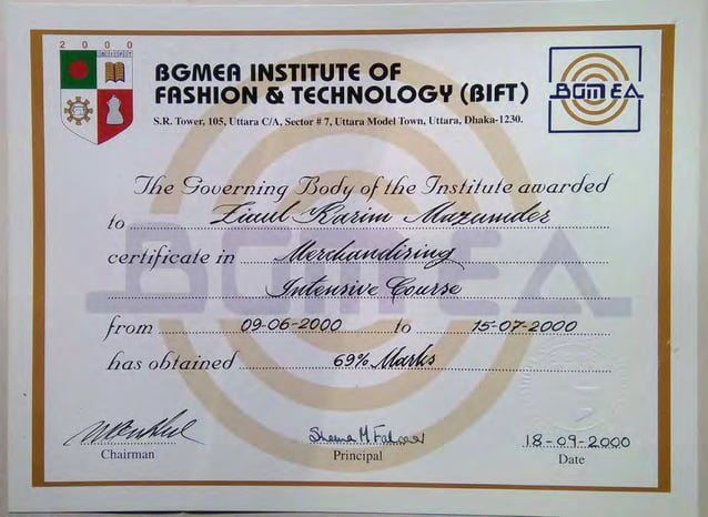 Merchandising at BIFT | PDF