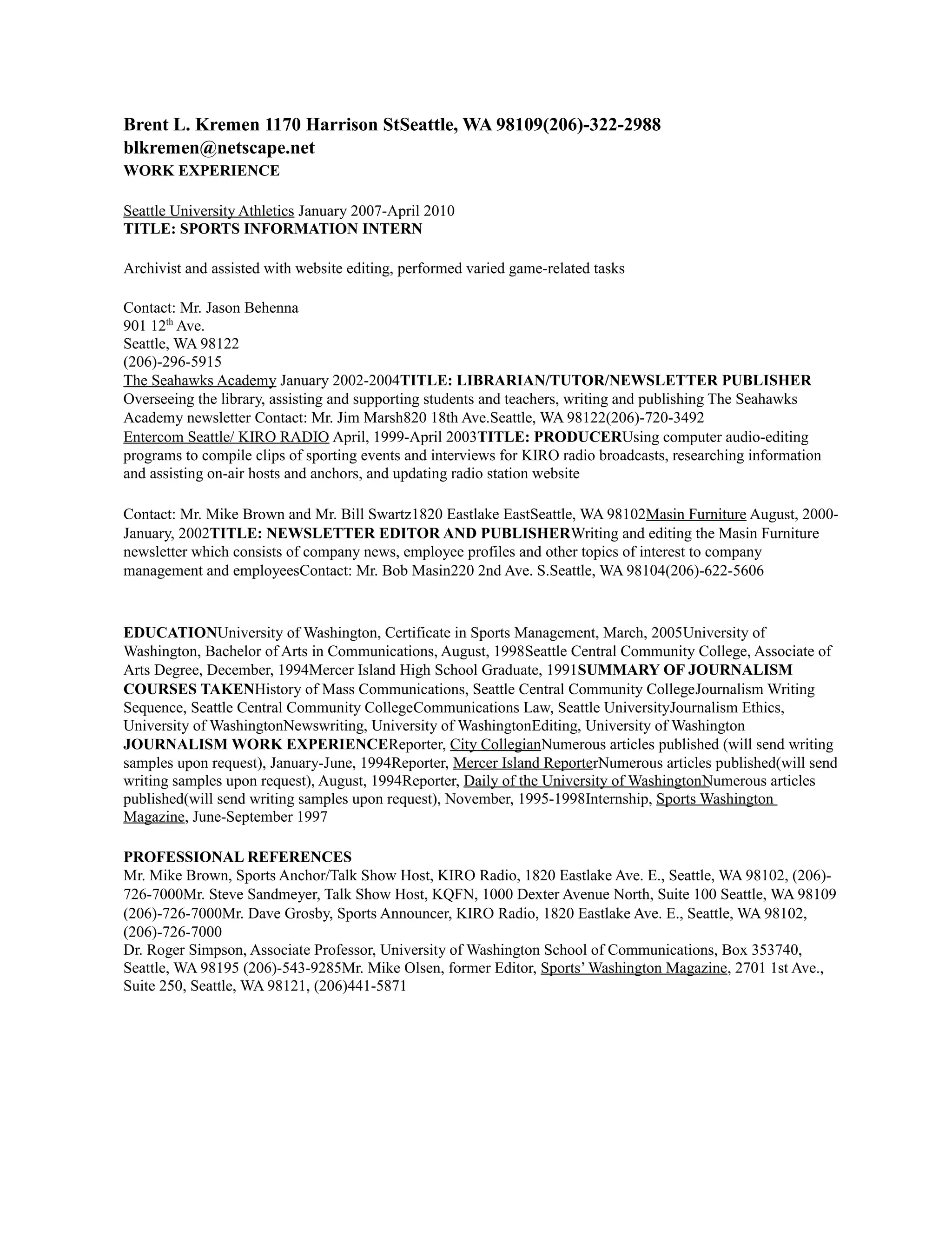 BrentResume-radio | RTF