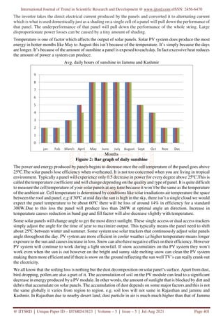 Impact of Shading, Soiling and Temperature on Solar Photovoltaic System ...
