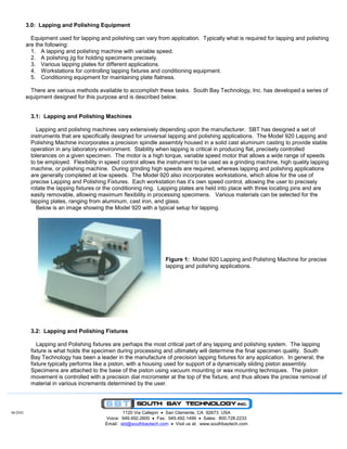 54 lapping & polishing basics | PDF
