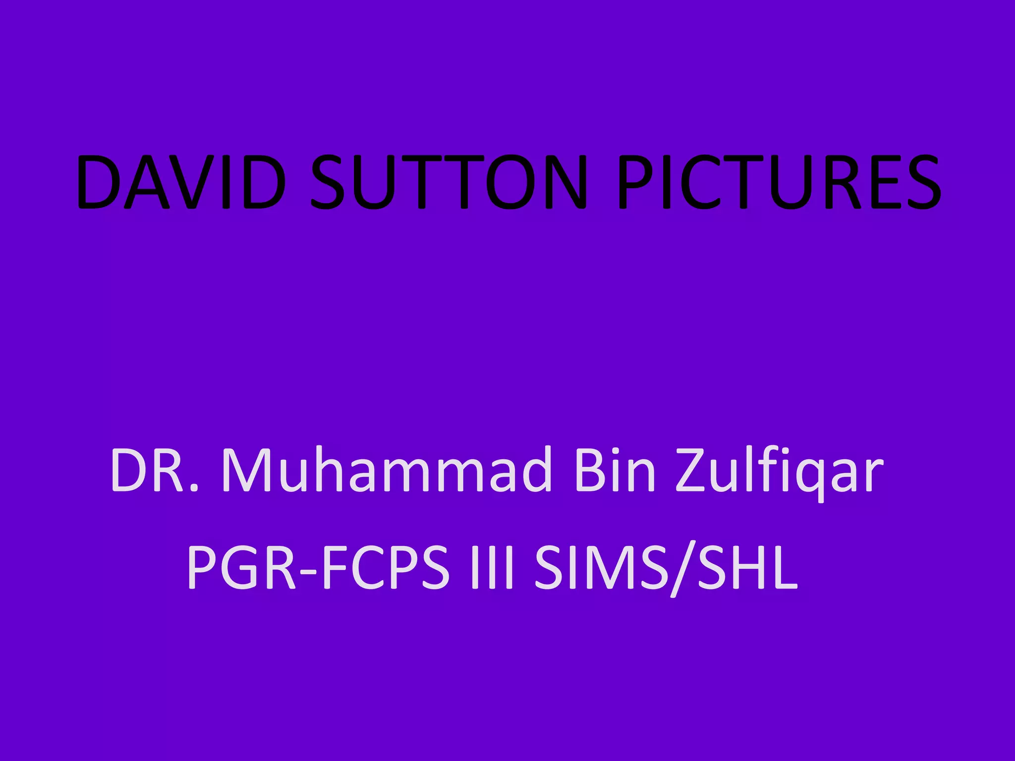 54 DAVID SUTTON PICTURES NEURORADIOLOGY OF SPINE | PPTX