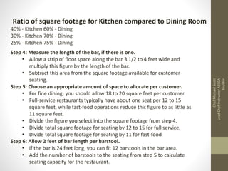 54 restaurant seating | PPTX