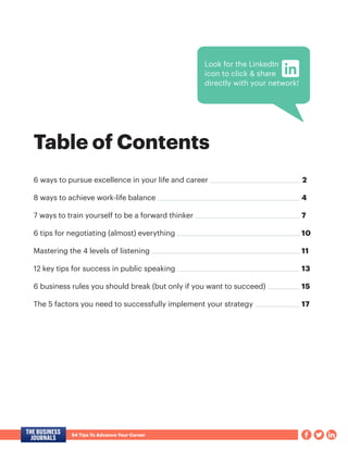 54 Tips to Advance Your Career | PDF