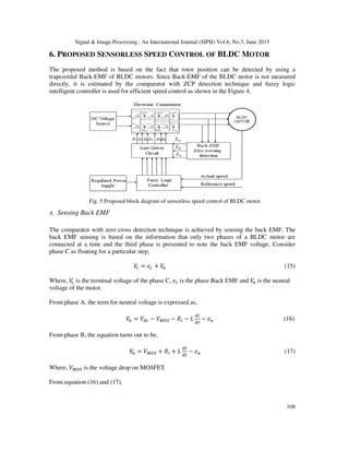 SENSORLESS VECTOR CONTROL OF BLDC USING EXTENDED KALMAN FILTER | PDF