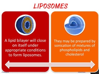 Cholesterol (Chemistry of Lipids - V) | PPSX
