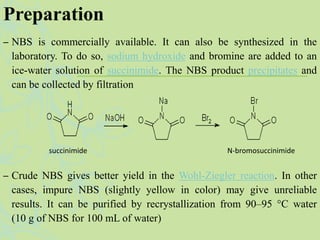 N-BROMOSUCCINAMIDE FOR M.PHARM, MSC | PPTX