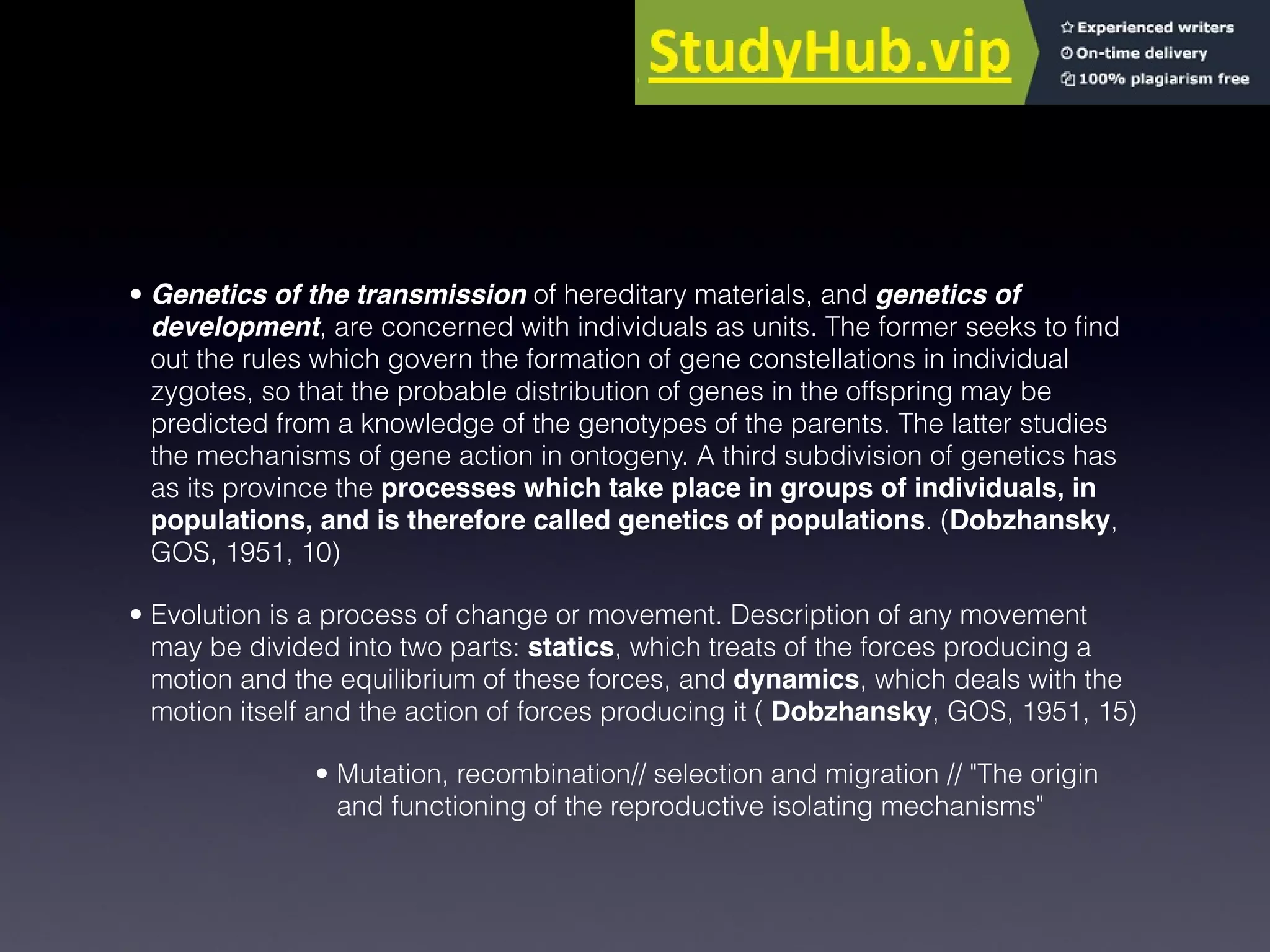 55. The Modern Synthesis And Its Competing Views Of The Explanatory ...