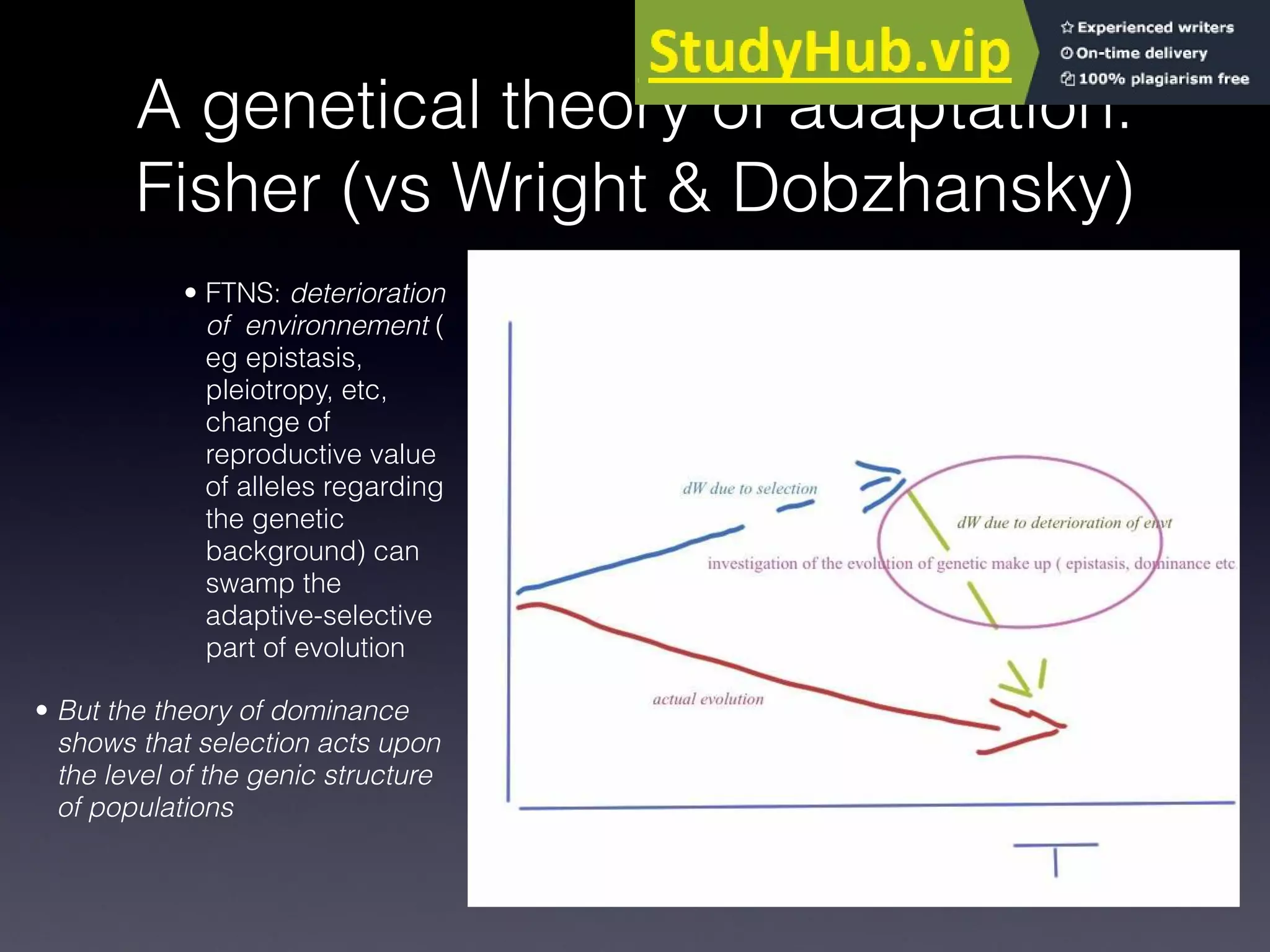 55. The Modern Synthesis And Its Competing Views Of The Explanatory ...