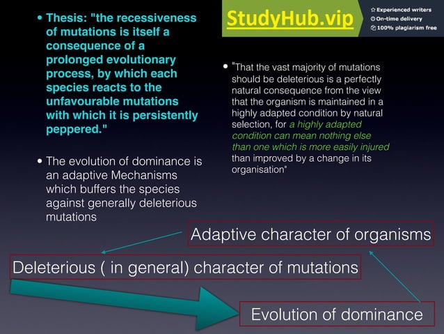 55. The Modern Synthesis And Its Competing Views Of The Explanatory ...