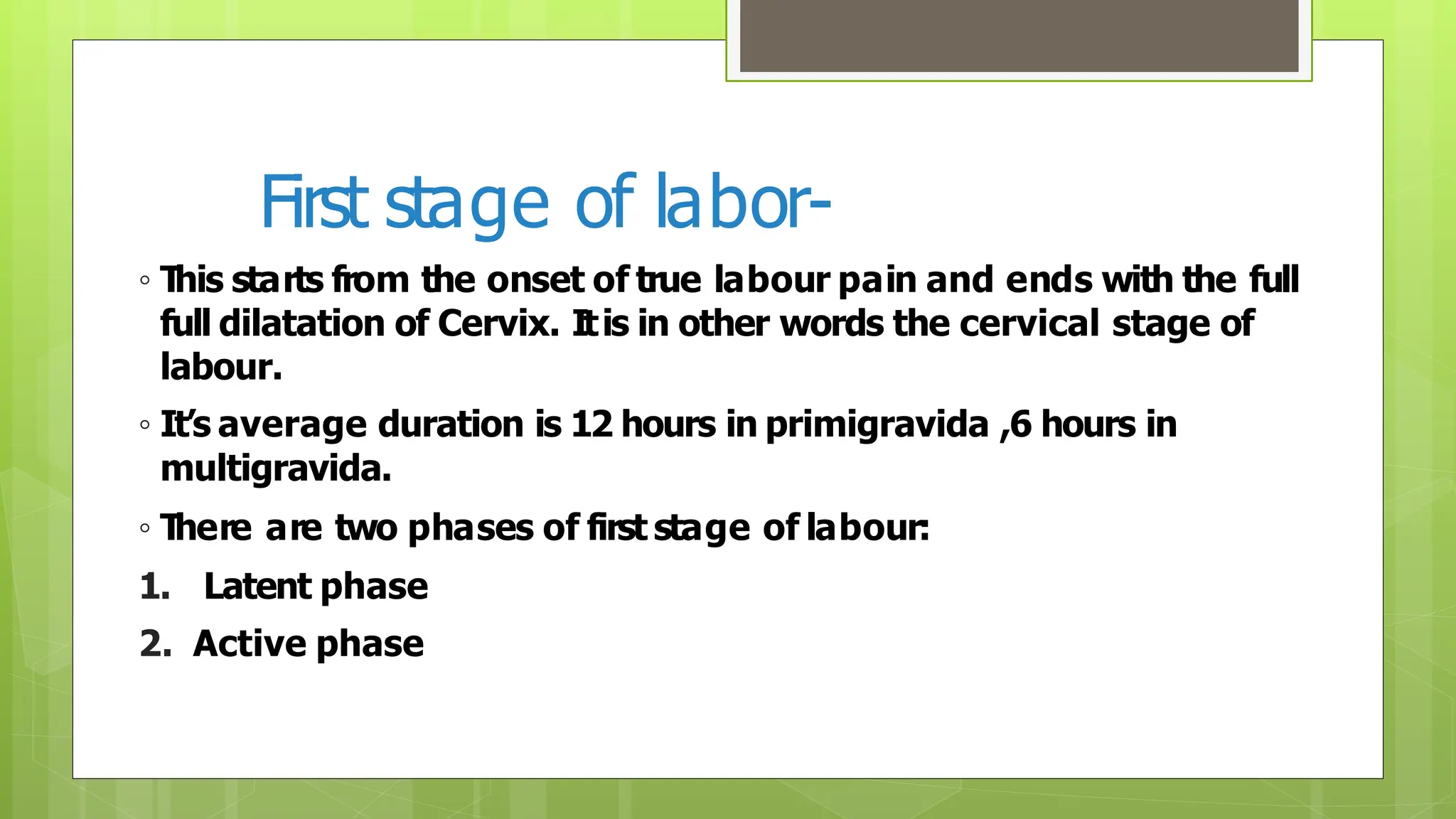 प्रसव.pptx labour and it's stages and mechanism of labour | PPTX